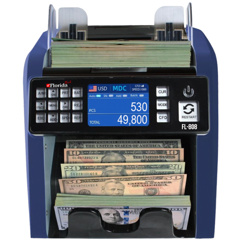 Review of Florida FL-808 Cash Counting Machine: - Florida tech