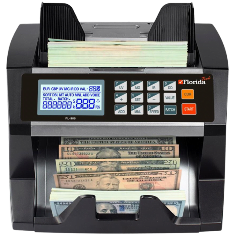 All About Florida FL-900 Cash Counting Machine - Florida tech